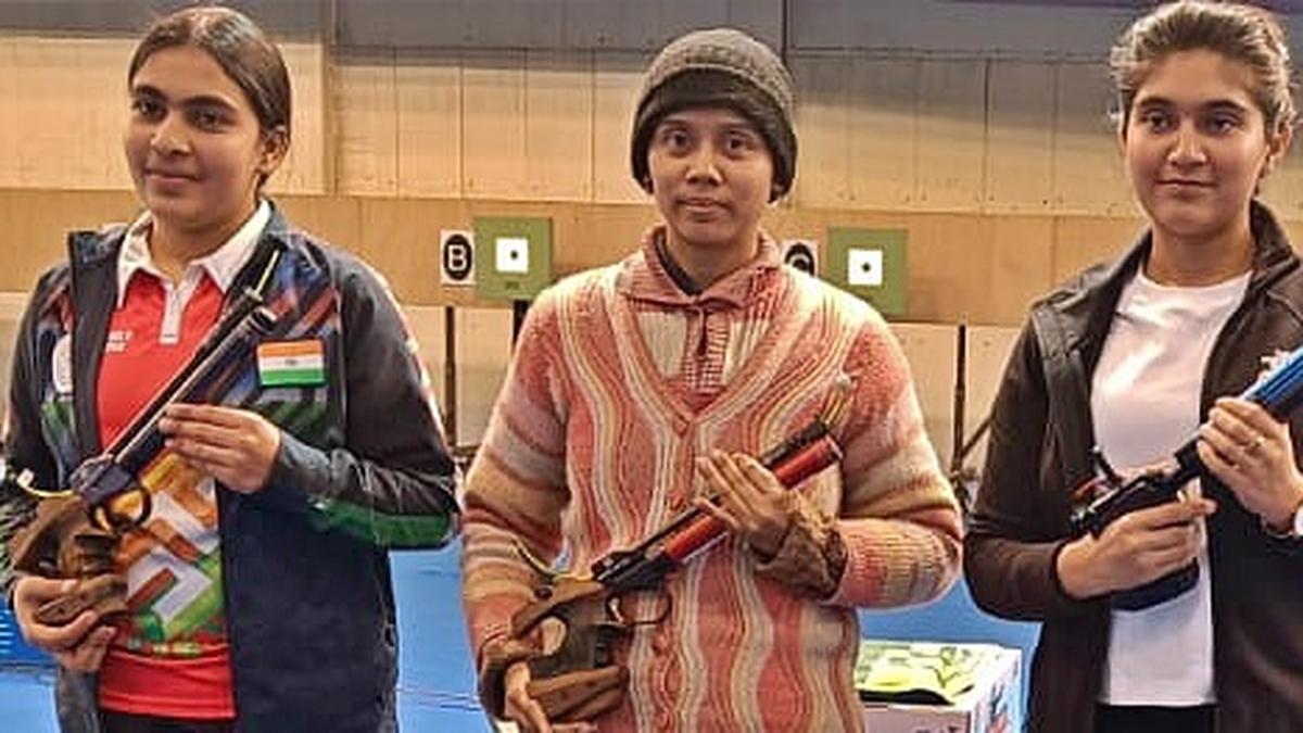 National shooting trials: Meenu beats Suruchi in women’s air pistol, Esha finishes third - Sportstar